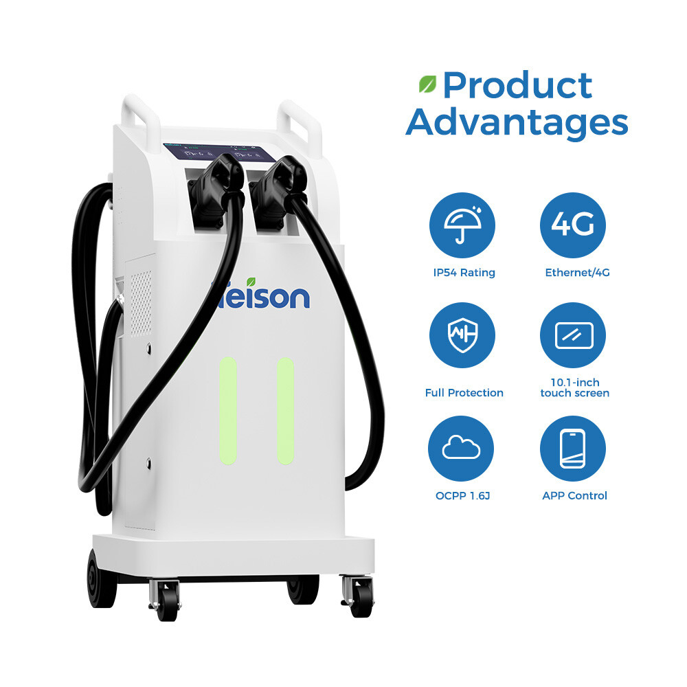 Mobile DC Fast Charger | 20 kW 40 kW 60 kW Portable EV Charging ...