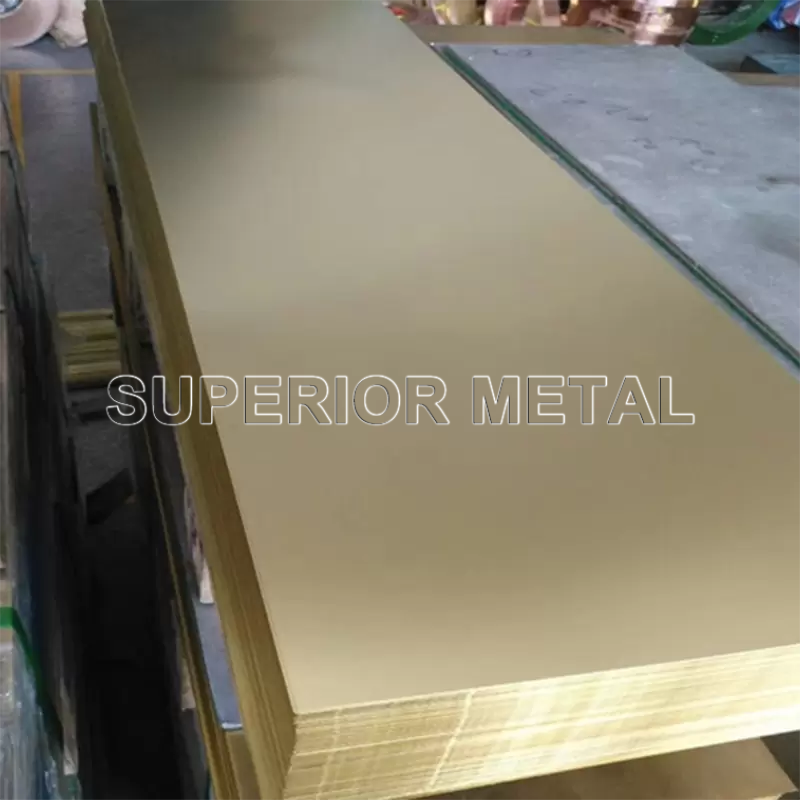C44300 Brass Sheet/Plate price-surior metal manufacturer